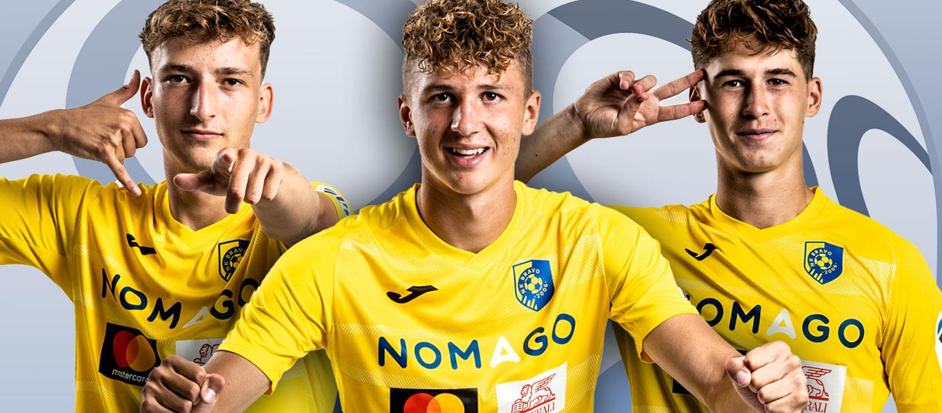 Trdin, Selan in Puconja pomagali do uspeha - Novica - NK Bravo